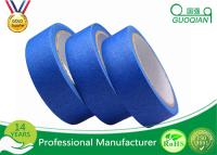 China Blue Painters Rubber adhesive Colored Masking Tape For Auto Industry for sale