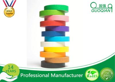 China Kraft Packaging Tape / Colored Masking Tape for Fun DIY Arts Paint for sale