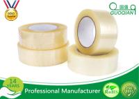 China Clear Shipping Storage Box BOPP Sealing Tape Single Sided ISO SGS for sale