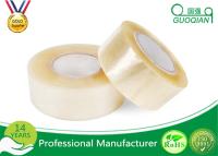 China Clear Shipping Storage Box BOPP Sealing Tape Single Sided ISO SGS for sale