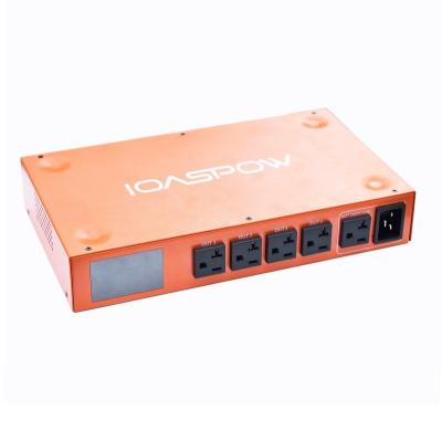 China AOK Power Distribution Manager with 4 Output Channels and RJ45 Communication for sale