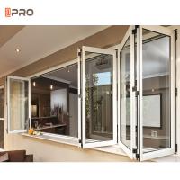 China Aluminum Sliding Folding Windows Security Black Glass Sash Window Grill for sale