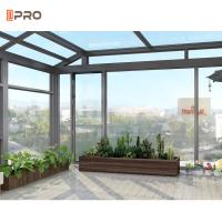 China Customized Glass Florida Room Freestanding Portable Solarium for sale