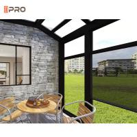 China Customized Glass Florida Room Freestanding Portable Solarium for sale