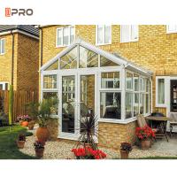 China 12*20 H Winter Garden Free Standing Sunhouse Fire Proof 4 Season Sunroom for sale