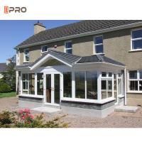 China 12*20 H Winter Garden Free Standing Sunhouse Fire Proof 4 Season Sunroom for sale
