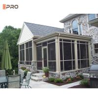 China 12*20 H Winter Garden Free Standing Sunhouse Fire Proof 4 Season Sunroom for sale