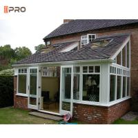China Villa Sunrooms Winter Garden Glass Houses Aluminum Frame Heat Insulation for sale