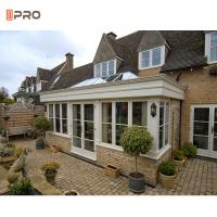 China Villa Sunrooms Winter Garden Glass Houses Aluminum Frame Heat Insulation for sale