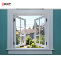 China Casement Double Glazed Window 6063 T5 Aluminum Frame Soundproof for sale