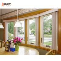 China French Swing Aluminum Casement Windows For Hurricane Oxidation Resistance for sale