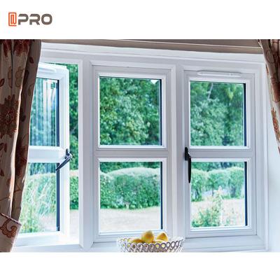China Double Glass Glazed Hurricane Thermal Break Aluminum Windows House Building Material for sale