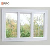 China Double Glass Glazed Hurricane Thermal Break Aluminum Windows House Building Material for sale