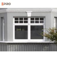 China Sound Insulation Aluminum Casement Windows Powder Coating Double Glazed for sale