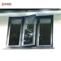 China security Aluminum Casement Windows For Hurricane Sound Heat Insulated for sale
