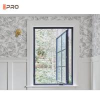 China Broken Bridge Aluminum Casement Windows And Doors White Powder Coating Customized Color for sale