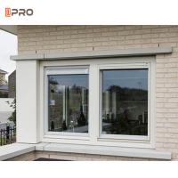 China Powder Coated Aluminum Casement Windows Outward Opening With Thermal Break for sale
