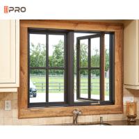 China Thermal Insulation Broken Bridge Aluminum Casement Windows Heat Preservation for sale
