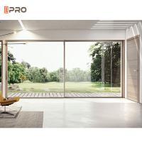 China Noiseless Interior Patio Aluminium Glass Sliding Doors Double toughened for sale