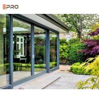 China Modern Heavy Duty Household Multi-Track Sliding Door For House Front Aluminum Sliding Door for sale