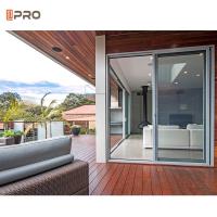 China Modern Heavy Duty Household Multi-Track Sliding Door For House Front Aluminum Sliding Door for sale