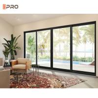 China Triple Insulated Glass Aluminium Sliding Glass Doors for Energy Efficiency for sale