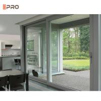 China Customized Size Aluminium Sliding Glass Doors Frameless For Laboratories for sale