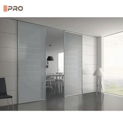China Customized Exterior Aluminium Sliding Patio Doors Harricane Proof Heavy Duty Laminated Safety Glass for sale
