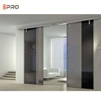 China Customized Exterior Aluminium Sliding Patio Doors Harricane Proof Heavy Duty Laminated Safety Glass for sale