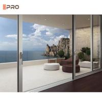 China Powder Coated Aluminium Sliding Glass Doors For Patio for sale