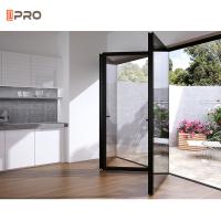 China Bedroom Aluminium Internal Doors Steel Sliding Partition Doors Alloy Glass Graphi for sale