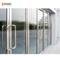 China Customized Size Casement Patio Swing Doors Aluminum Frame Double Glass For for sale