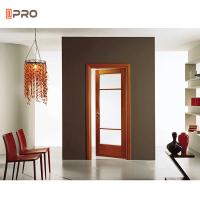 China 6063 T5 Aluminium French Doors Exterior Double Swing Doors for sale