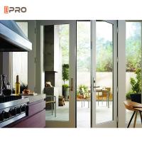 China Commercial Casement Aluminium Hinged Doors Glass Patio Swing Door for sale