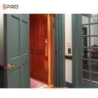 China Commercial Casement Aluminium Hinged Doors Glass Patio Swing Door for sale