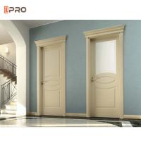 China Fixed Blind Aluminium Hinged Doors Swing Casement Double Glass Doors For House for sale