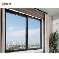 China Swing Out Hinges 6063 Aluminium Slide Windows With Grills Outside Glass for sale