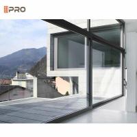 China Three Rails Aluminum Sliding Windows Tempered Glass Ghana Sliding Window for sale
