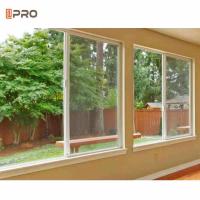 China Three Rails Aluminum Sliding Windows Tempered Glass Ghana Sliding Window for sale