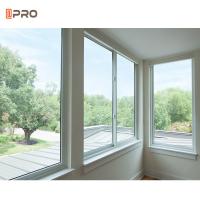 China Bronze Color Double Glazed Sliding Window Waterproof Aluminum Or PVC for sale