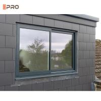China Powder Coated Kitchen Sliding Window Grill Design With Tilt Slide Window Accessories for sale