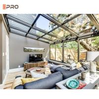 China House Extension Roof 4 Season Sunroom Glass Piece Panels for sale