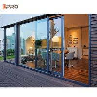 China Customizable Aluminium Sliding Glass Doors for Balcony with Triple System for sale