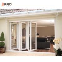 China Custom  Internal Fabulous Aluminum Folding Doors For Residential for sale