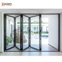 China Custom  Internal Fabulous Aluminum Folding Doors For Residential for sale