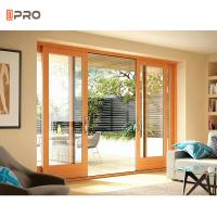 China Soundproof Interior Double Glass Sliding Door Systems for Balcony for sale