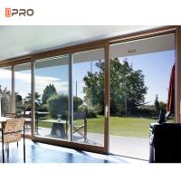 China Soundproof Interior Double Glass Sliding Door Systems for Balcony for sale