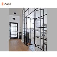 China Reusable Office Glass Wall Partition Clear Demountable Double Glazing With Blind for sale