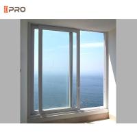 China Smooth T5 6063 Aluminum Sliding Windows Non Thermal Break for sale
