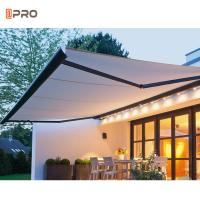 China PVC Sail Modern Aluminum Pergola For Party Retractable Cassette Awning for sale